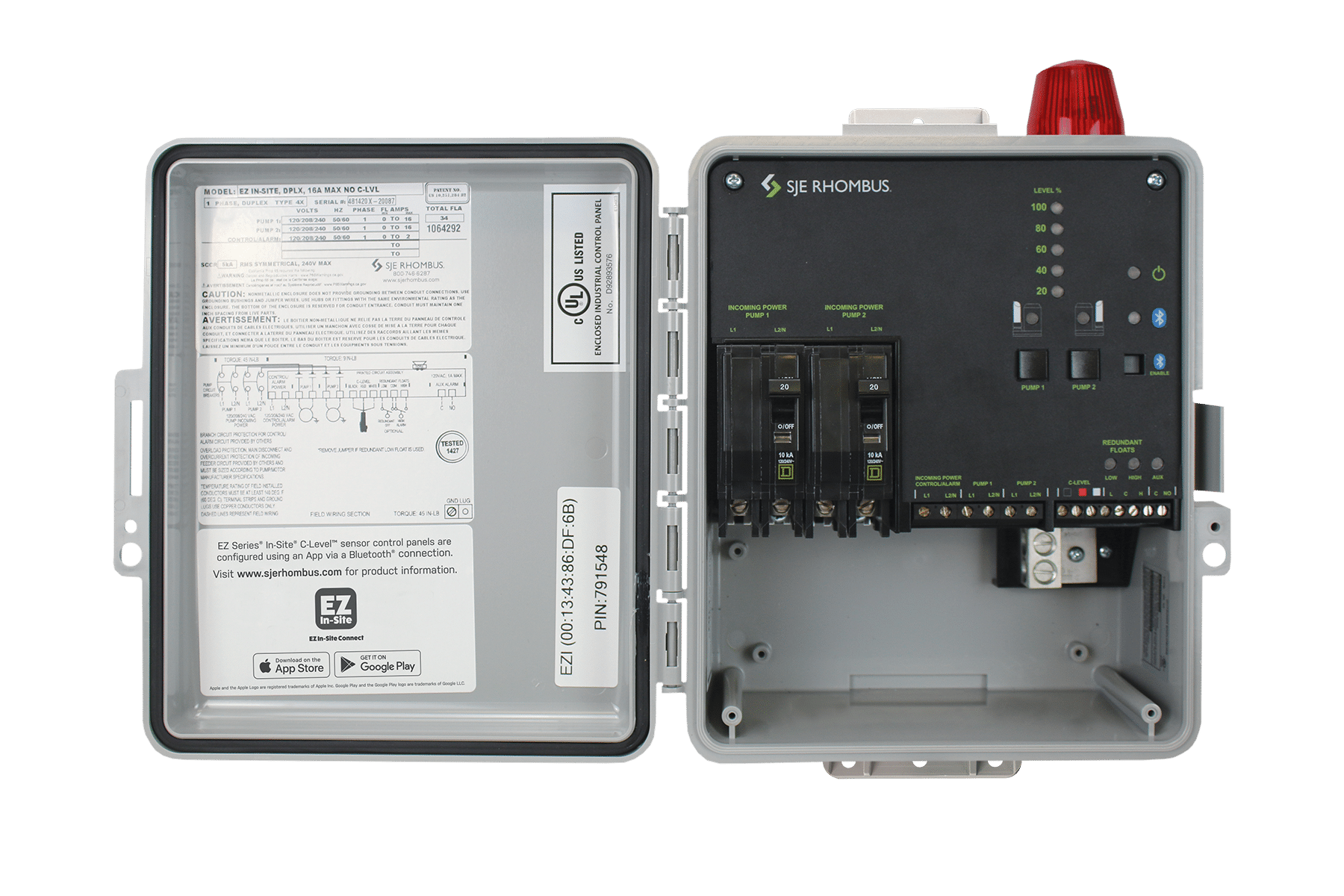 EZ Series® In-Site® CL with Bluetooth® Duplex Demand/Timed Dose
