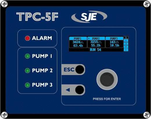 TPC-5F Controller - SJE Rhombus Control Products